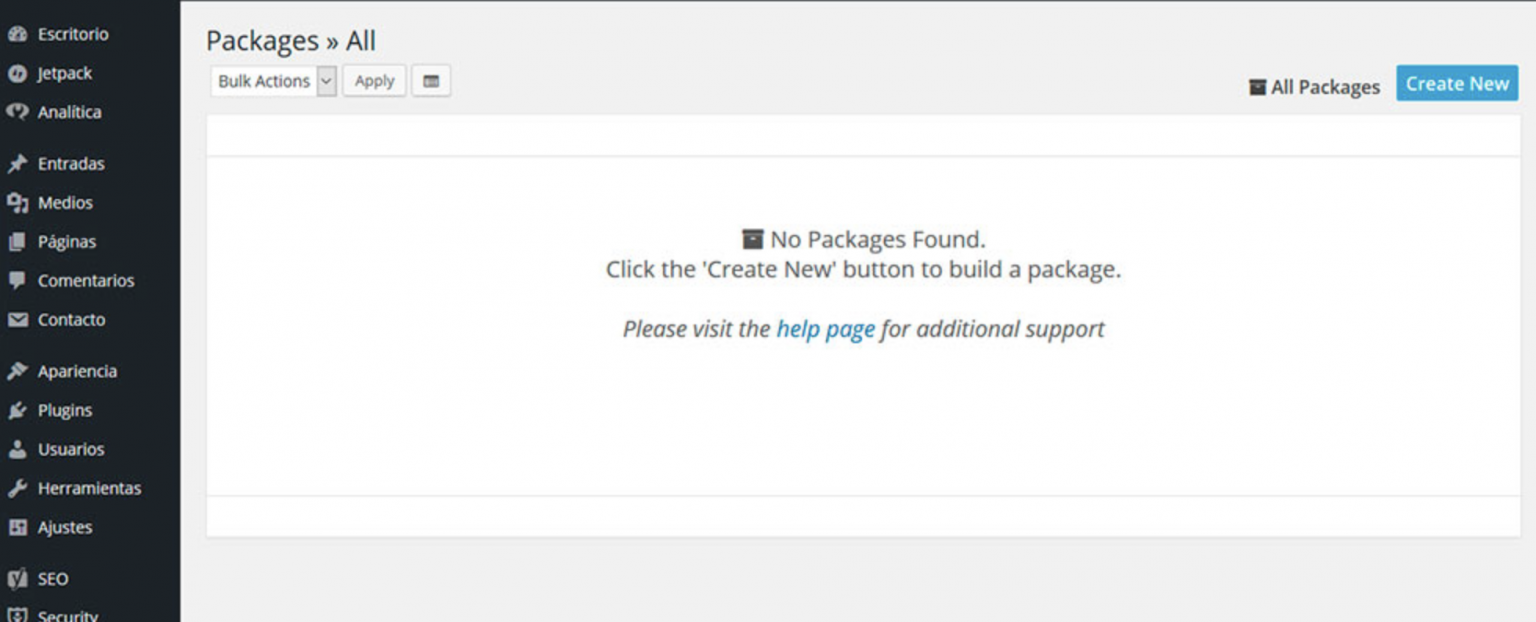 Cómo migrar una página de Wordpress con el plugin Duplicator